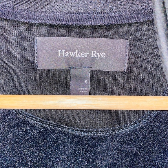 Hawker Rye | Jackets & Coats | Hawker Rye Black Track Jacket S | Poshmark
